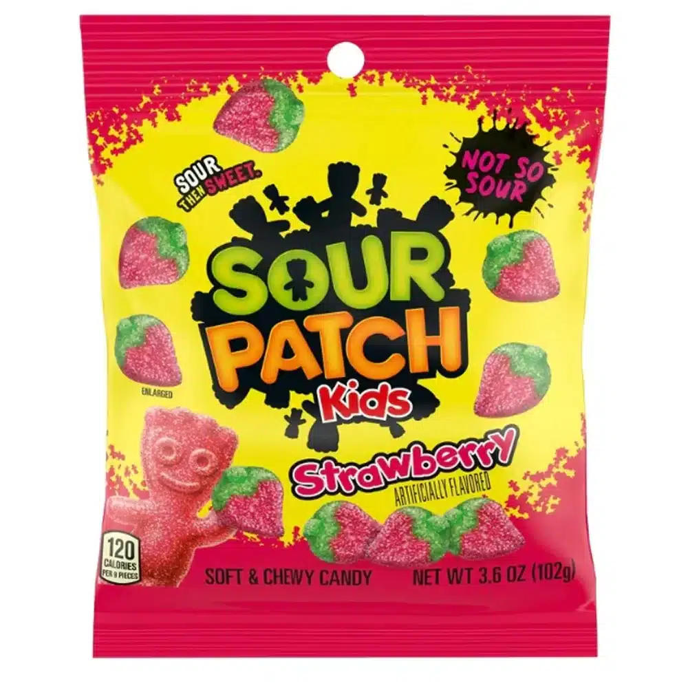 Sour Patch Kids Strawberry Peg 102g | Flavor-World.com
